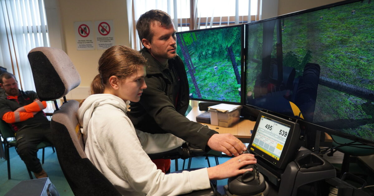 Glynllifon hosts forestry careers fair for… | Grŵp Llandrillo Menai Glynllifon hosts forestry careers fair for… | Grŵp Llandrillo Menai