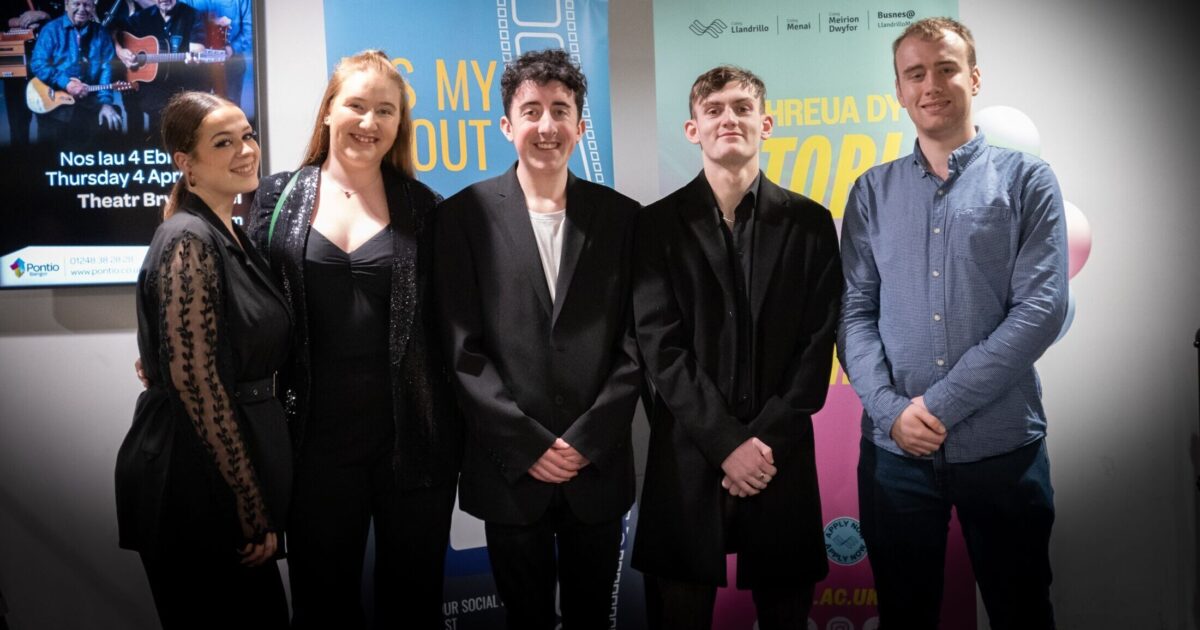 Students’ films screened in cinema premiere | Grŵp Llandrillo Menai