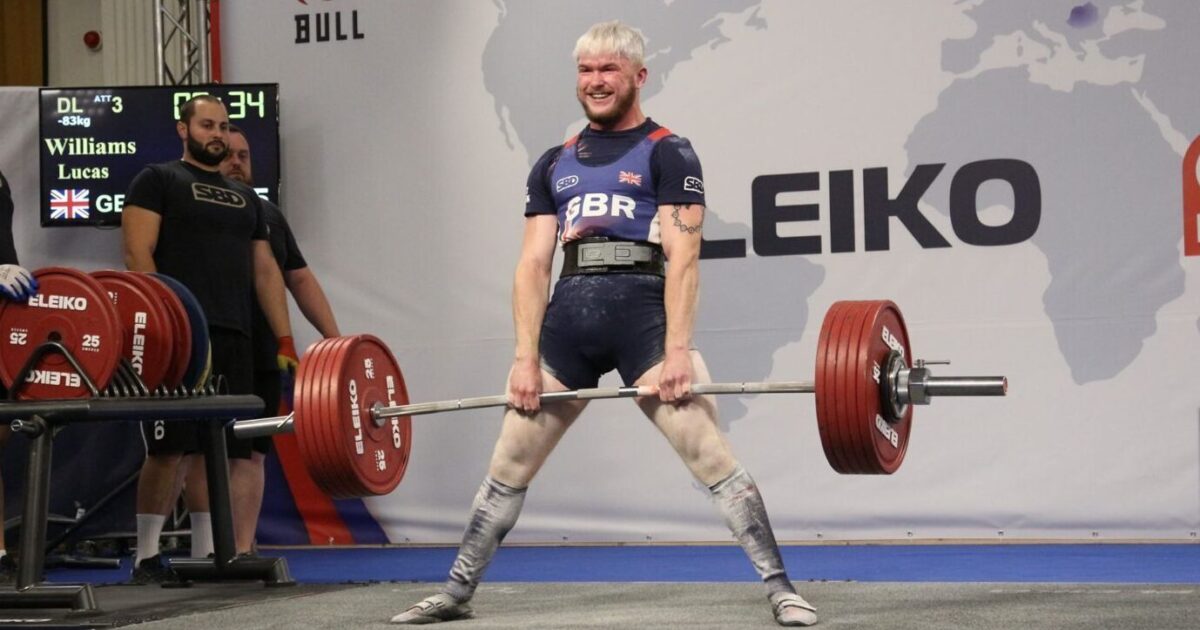 Lucas wins bronze medal in World Powerlifting… | Grŵp Llandrillo Menai