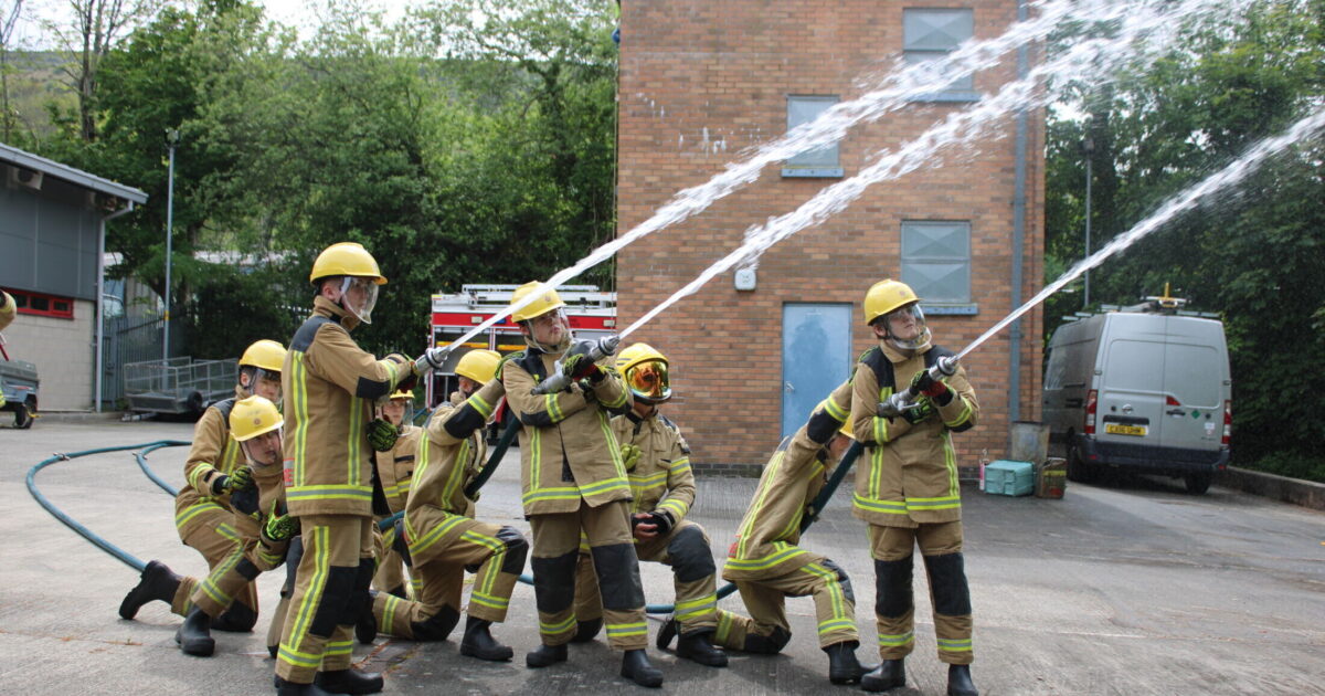 Learners gain life skills from Fire Service… | Grŵp Llandrillo Menai