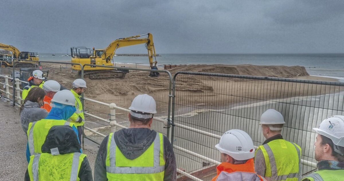 Construction Students Given Access to Coastal… | Grŵp Llandrillo Menai