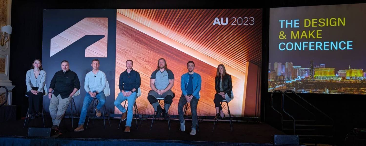 Iwan and Bryn share CAD knowledge in Las Vegas | Grŵp Llandrillo Menai Iwan and Bryn share CAD knowledge in Las Vegas | Grŵp Llandrillo Menai